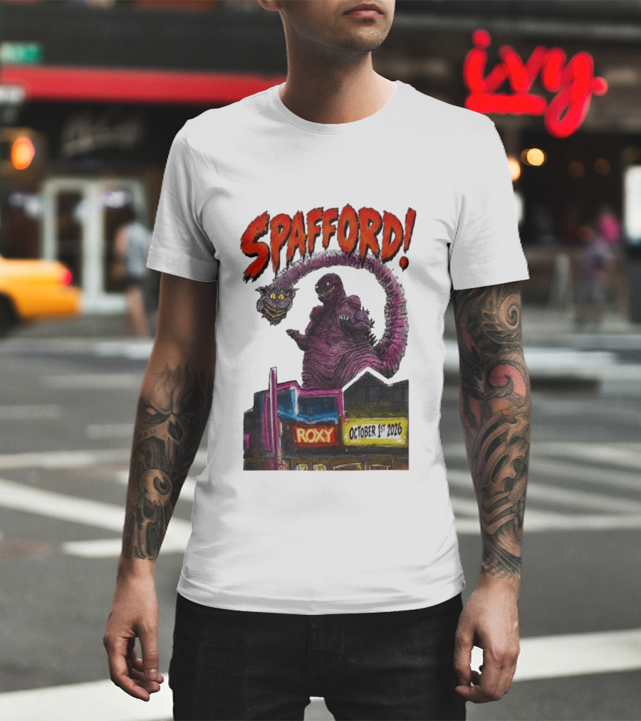 Spafford Roxy October 1st 2026 The Roxy West Hollywood T-Shirt