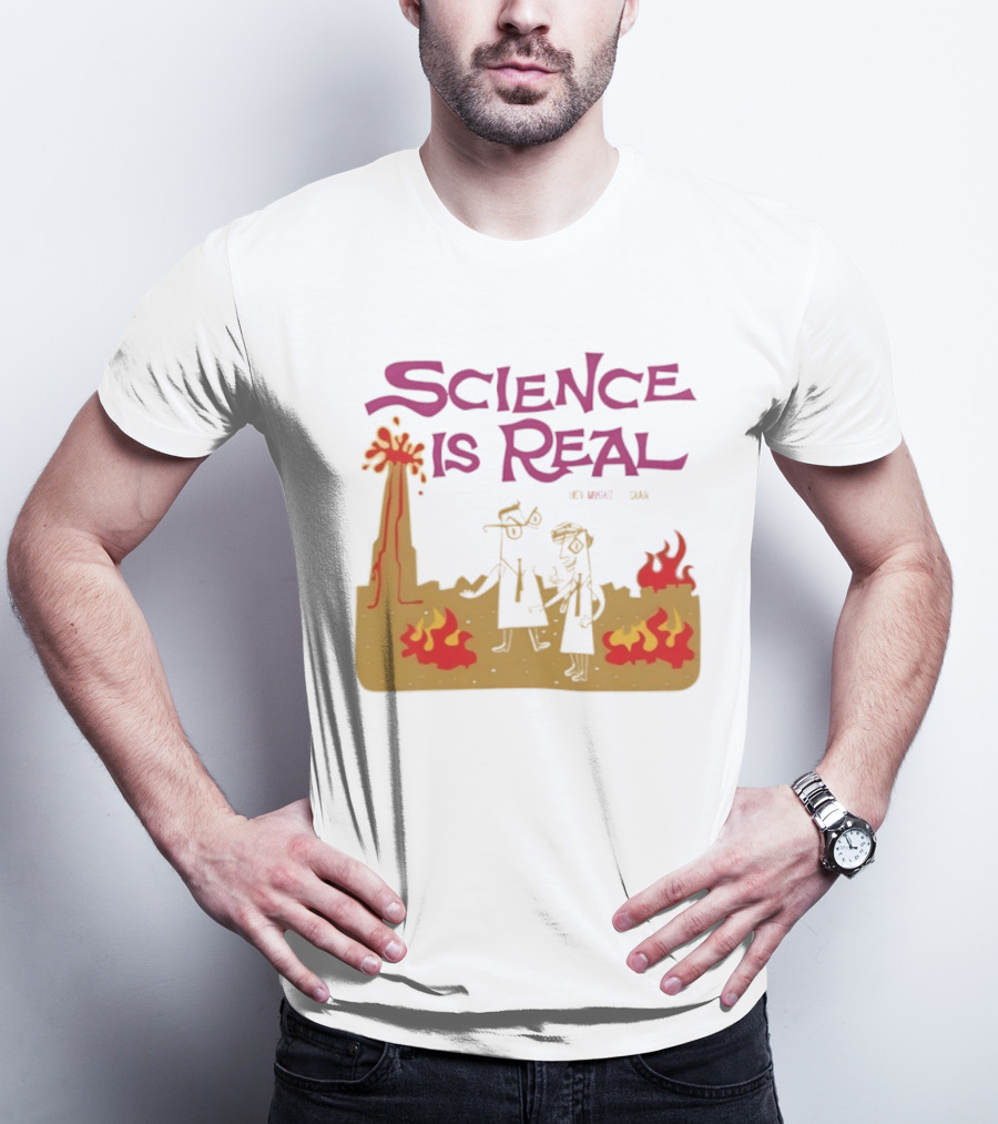 Science Is Real They Might Be Giants Alternative Rock T-Shirt