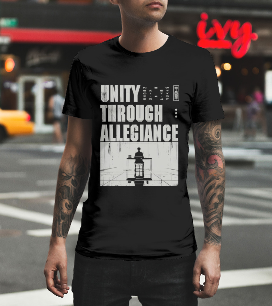 Unity Through Allegiance Neon Starset AIO T-Shirt