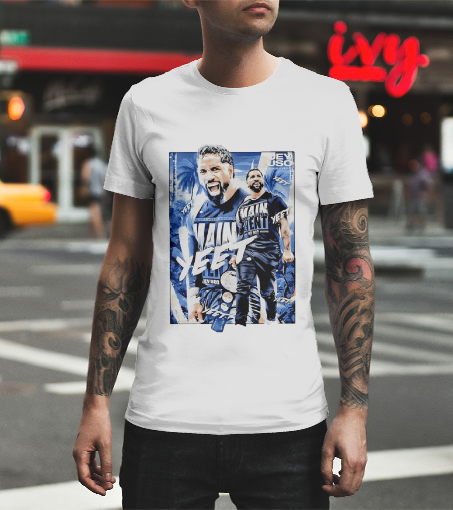 YEET Main Event Jey Uso WWE 2025 T-Shirt