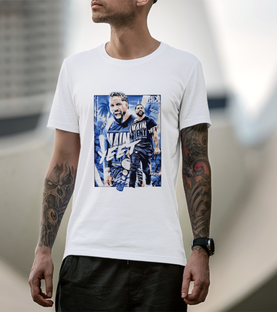 YEET Main Event Jey Uso WWE 2025 T-Shirt
