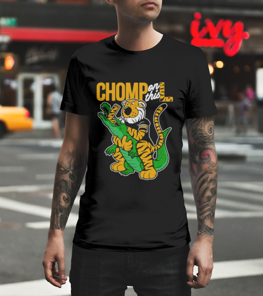 Chomp On This L Mizzou Tigers Beat Gators T-Shirt