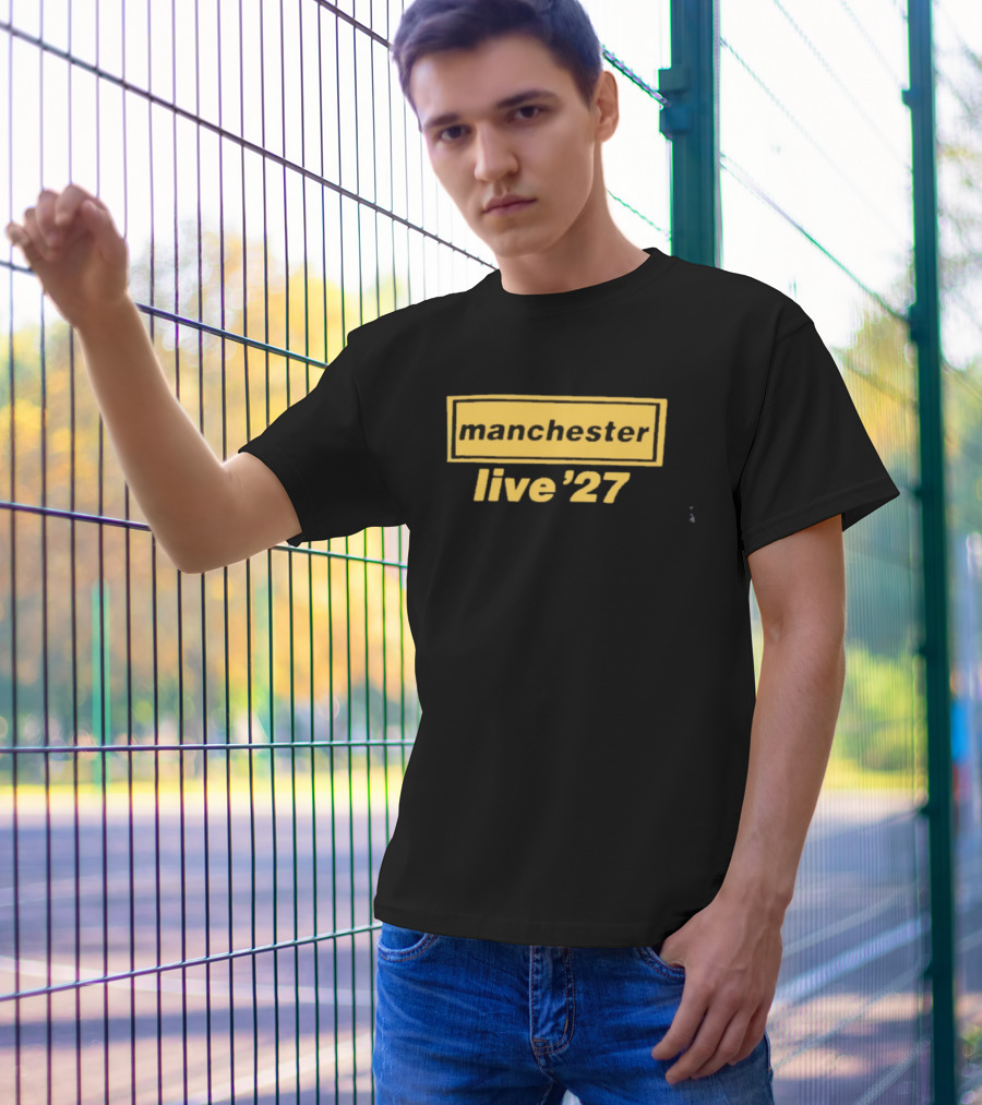 Oasis Manchester Live 27 Vintage Concert T-Shirt