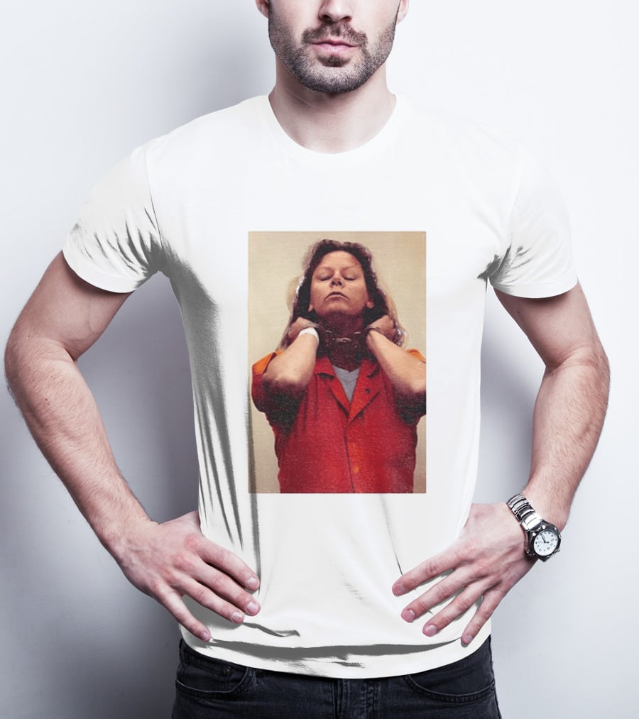 Aileen Wuornos True Crime Iconic Orange Jumpsuit Political T-Shirt