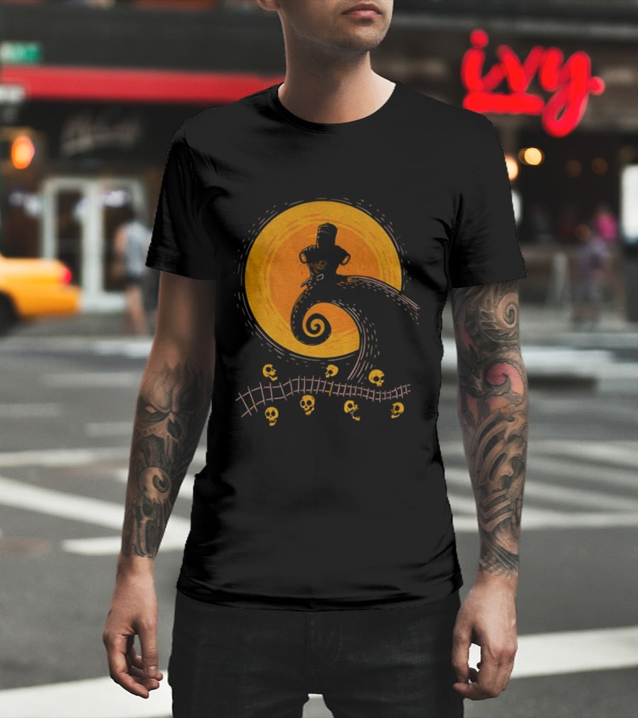 Monty Python And The Holy Grail Meets The Nightmare Before Christmas T-Shirt