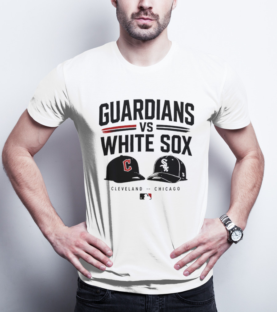 Cleveland Guardians Vs Chicago White Sox MLB Matchup Cleveland Chicago T-Shirt