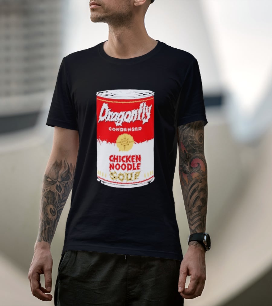 Dragonfly Condensed Chicken Noodle Soup T-Shirt