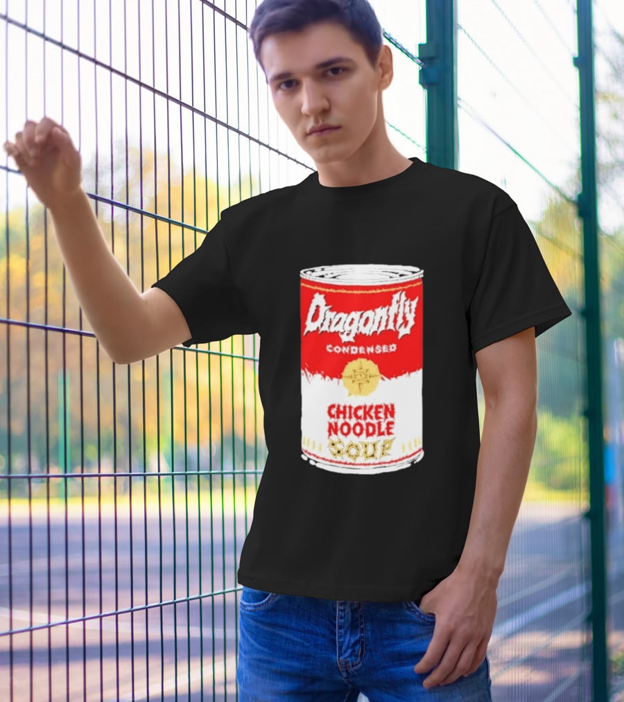 Dragonfly Condensed Chicken Noodle Soup T-Shirt