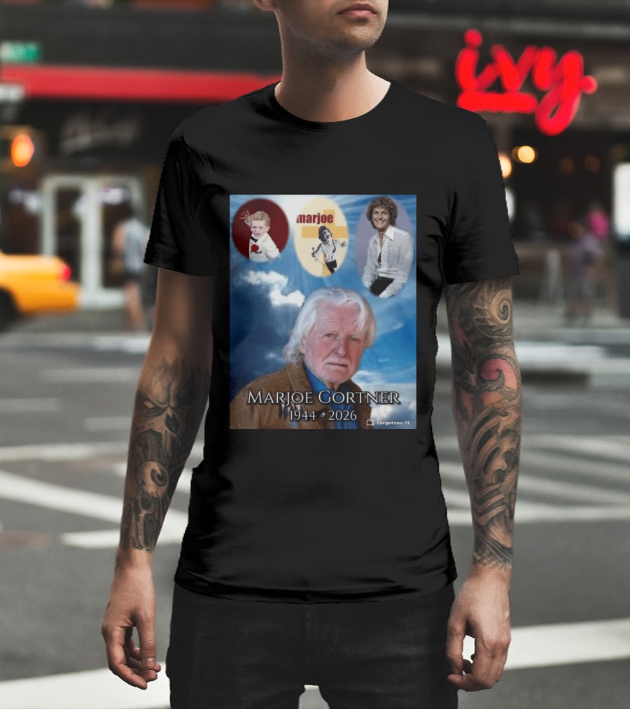 Marjoe Gortner 1944 2026 Forgotten TV Tribute Collage T-Shirt