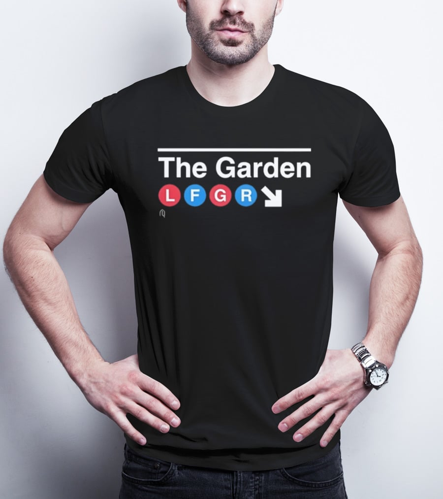 New York Rangers The Garden Subway LFGR T-Shirt