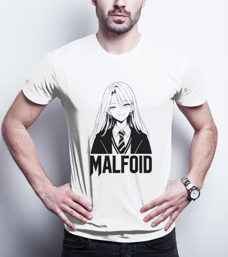 Malfoid Anime Wizard School Manga T-Shirt