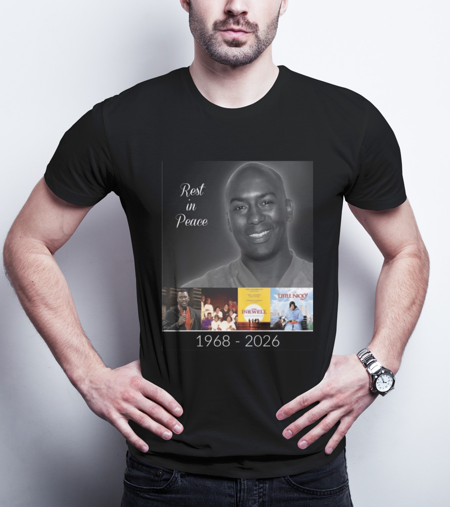 Rest In Peace Reggie McFadden 1968 2026 In Living Color Def Comedy Jam Little Nicky The Inkwell T-Shirt