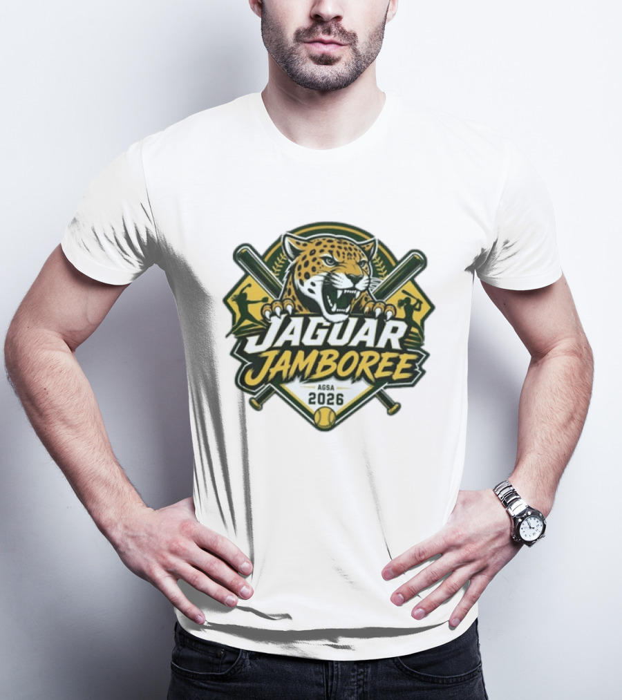 AGSA 2026 Jaguar Jamboree Ashwaubenon Baseball Softball Event T-Shirt