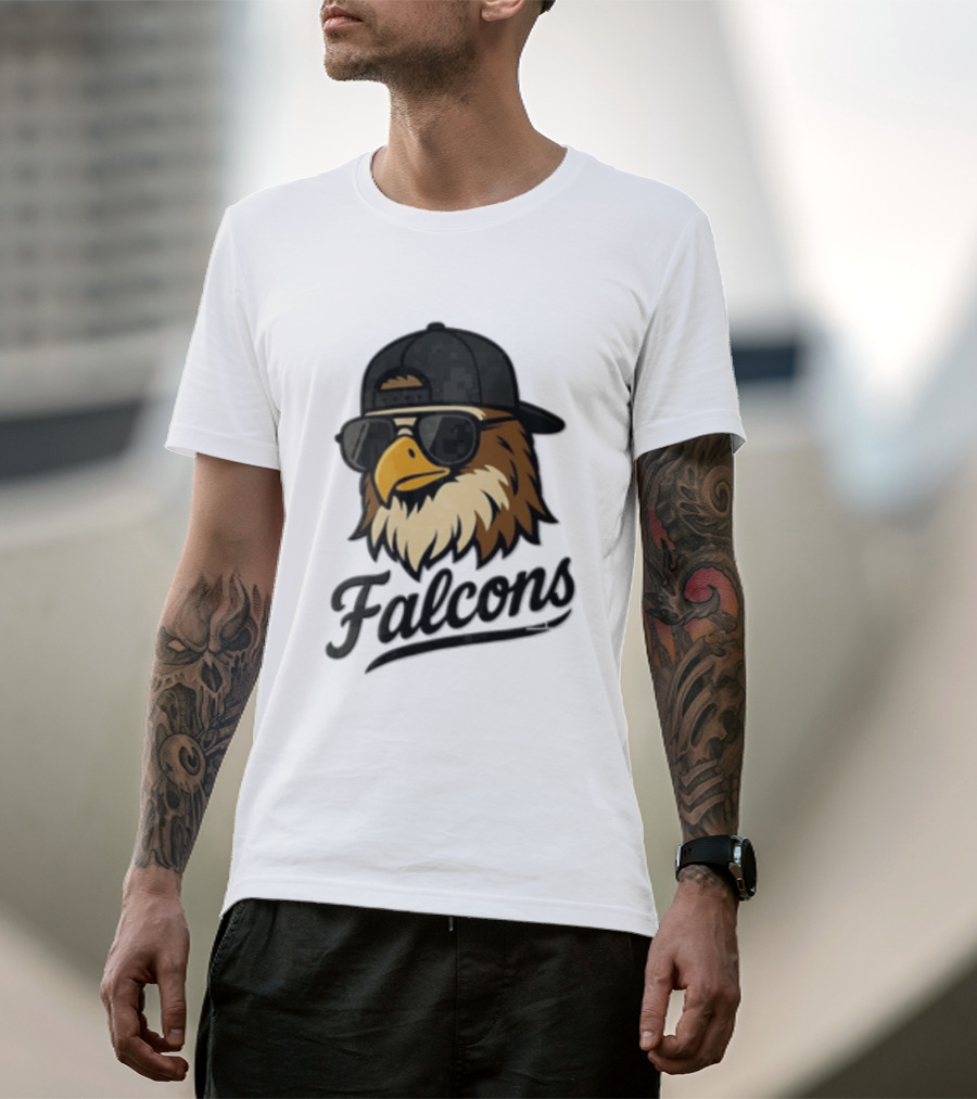 Falcons Eagle Sunglasses Baseball Cap T-Shirt