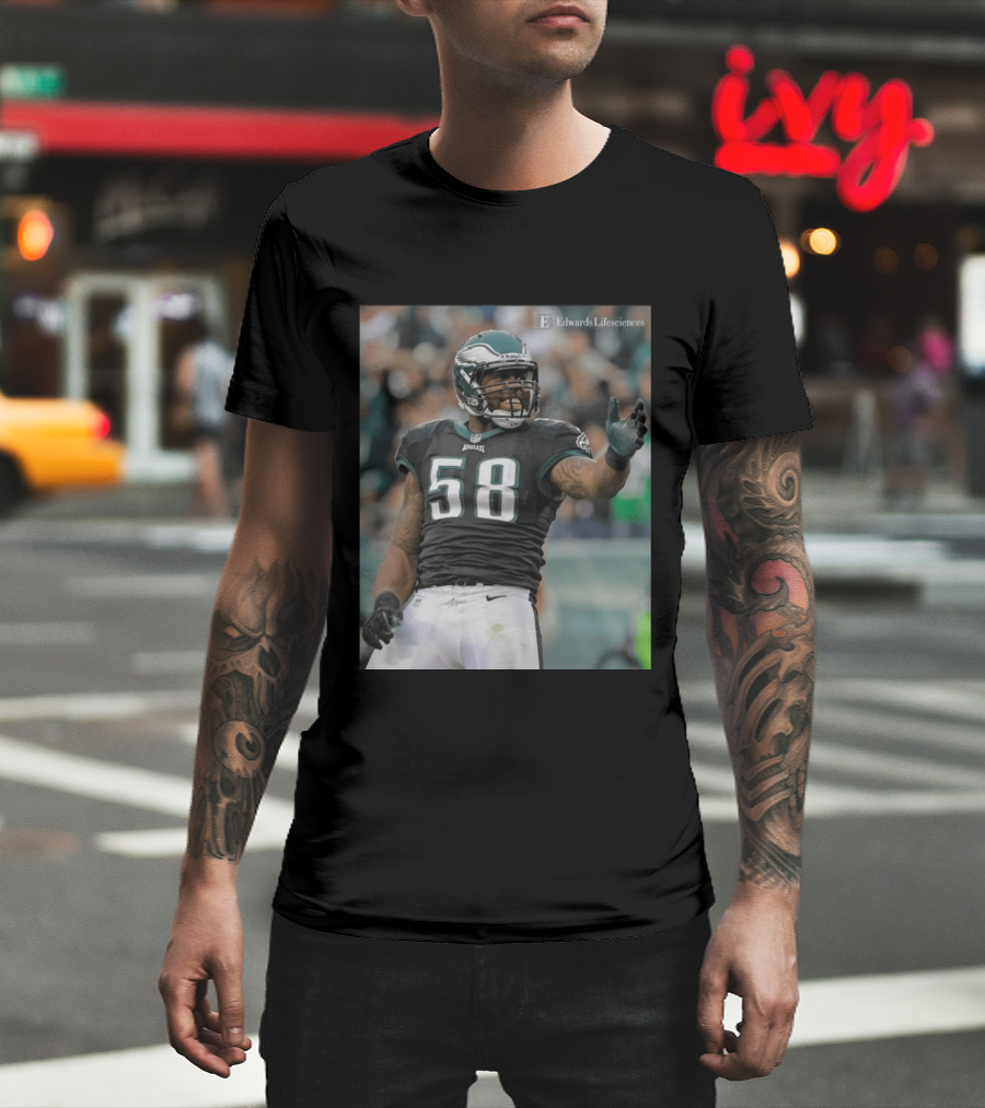 Philadelphia Eagles Legend Trent Cole Happy Birthday Celebration T-Shirt