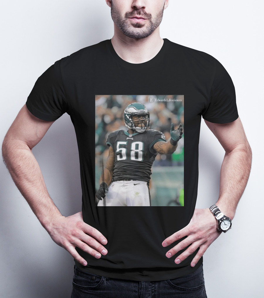 Philadelphia Eagles Legend Trent Cole Happy Birthday Celebration T-Shirt