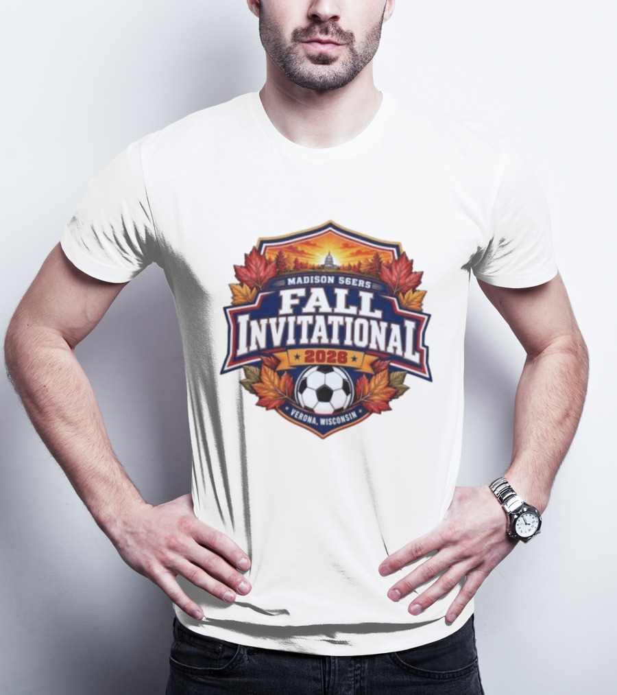 Madison 56ers Fall Invitational 2026 Verona Wisconsin Soccer Event T-Shirt