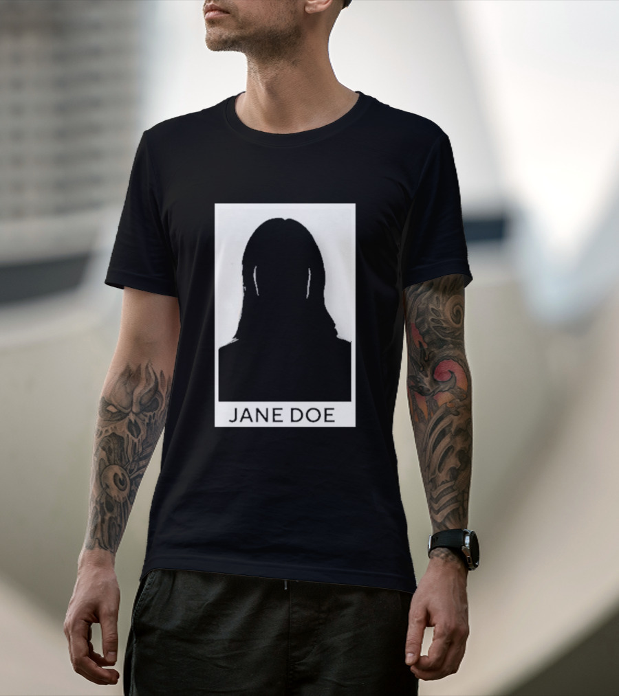 Justice For Jane Doe Silhouette Recognition Movement T-Shirt
