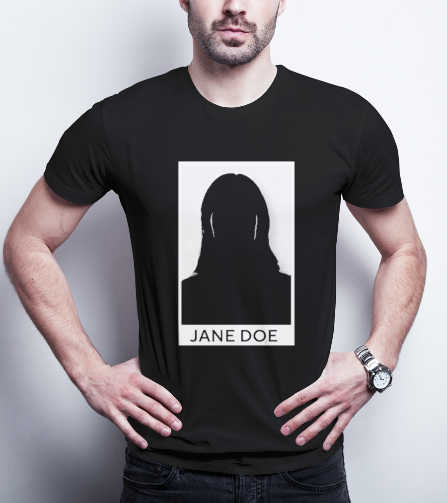 Justice For Jane Doe Silhouette Recognition Movement T-Shirt