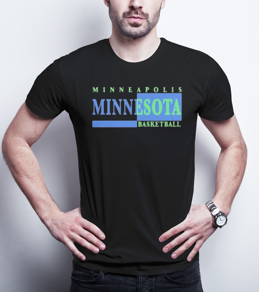Minneapolis Minnesota Basketball Team Sports Fan Gear T-Shirt