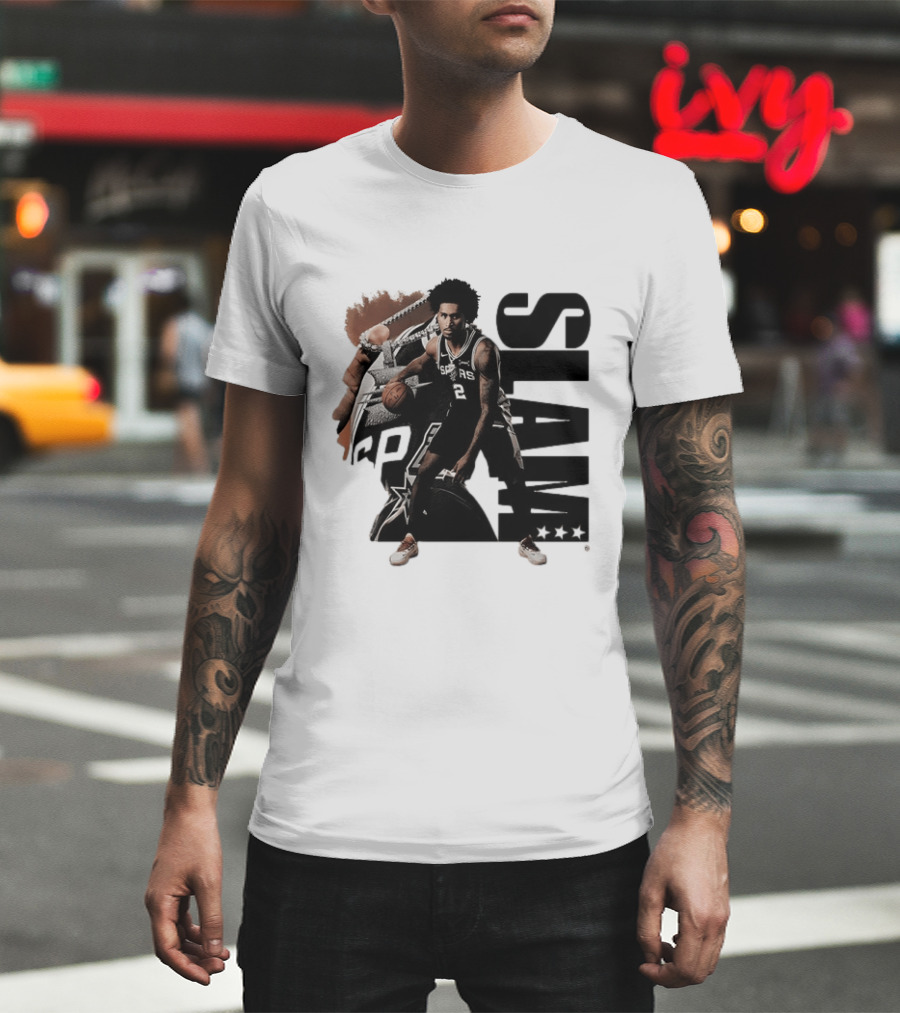 Dylan Harper 2 San Antonio Spurs SLAM 264 NBA Basketball T-Shirt