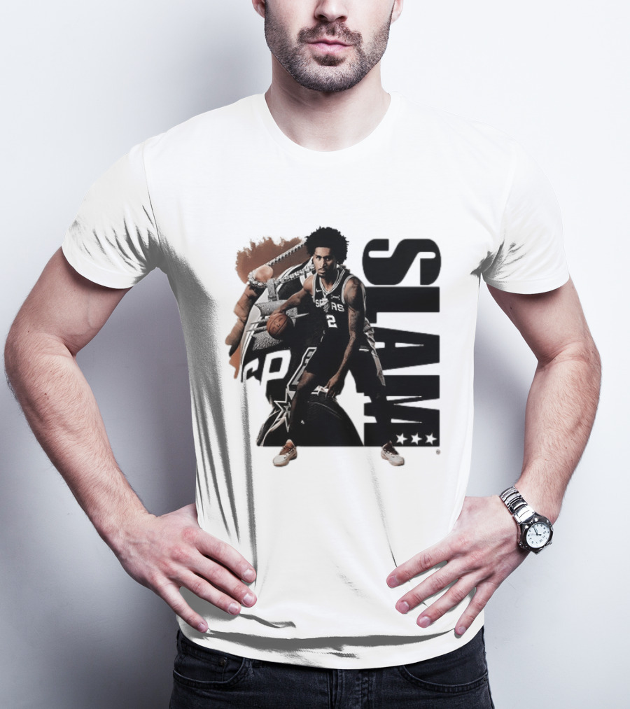 Dylan Harper 2 San Antonio Spurs SLAM 264 NBA Basketball T-Shirt
