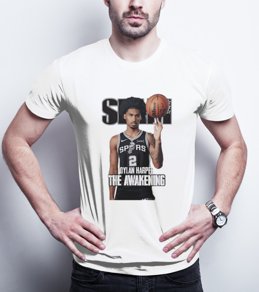 Dylan Harper 2 San Antonio Spurs The Awakening Slam NBA Basketball Cover T-Shirt