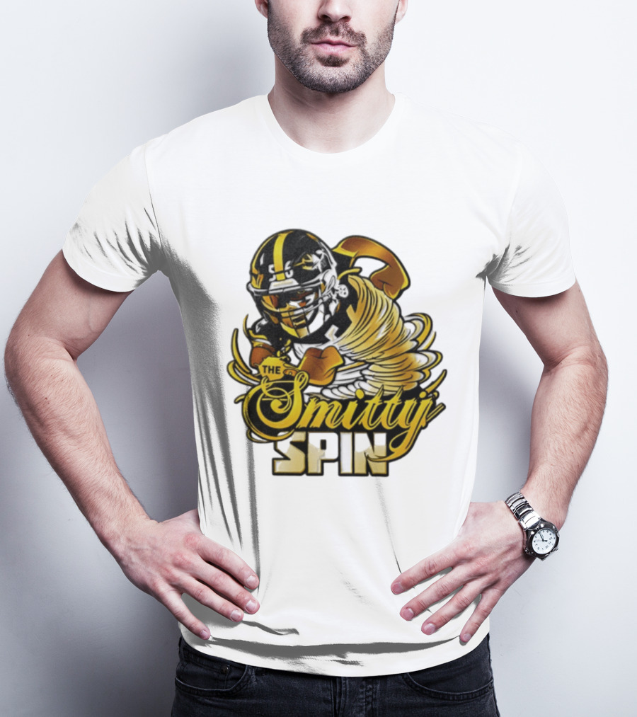 Smittyj Spin Alex Highsmith Pittsburgh Steelers Football T-Shirt