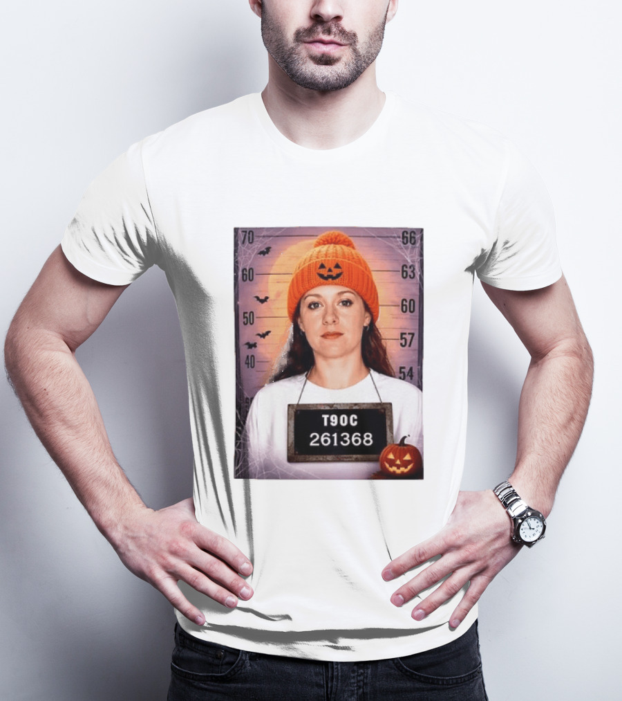 T90C Halloween Shot Pumpkin Hat 261368 T-Shirt