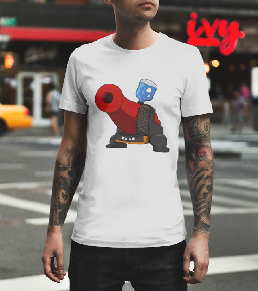 Tampa Bay Buccaneers Inspired Blastoise Pokemon T-Shirt