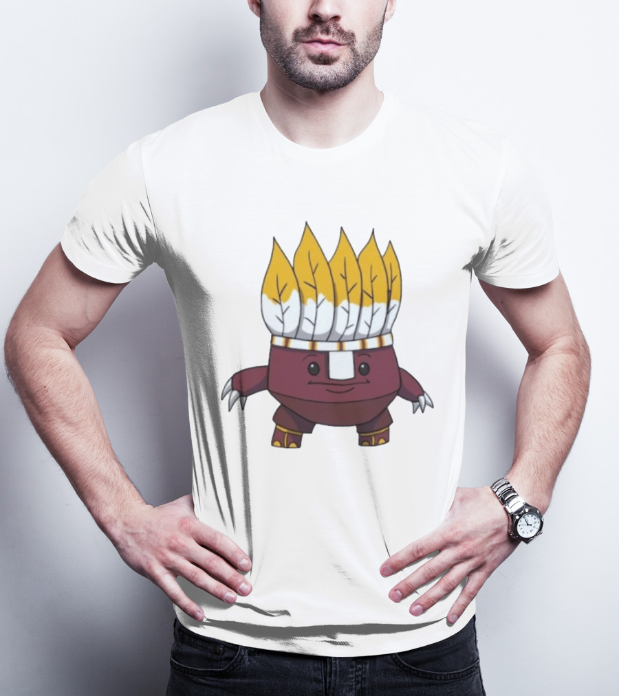 Washington Commanders Pokemon Cartoon T-Shirt