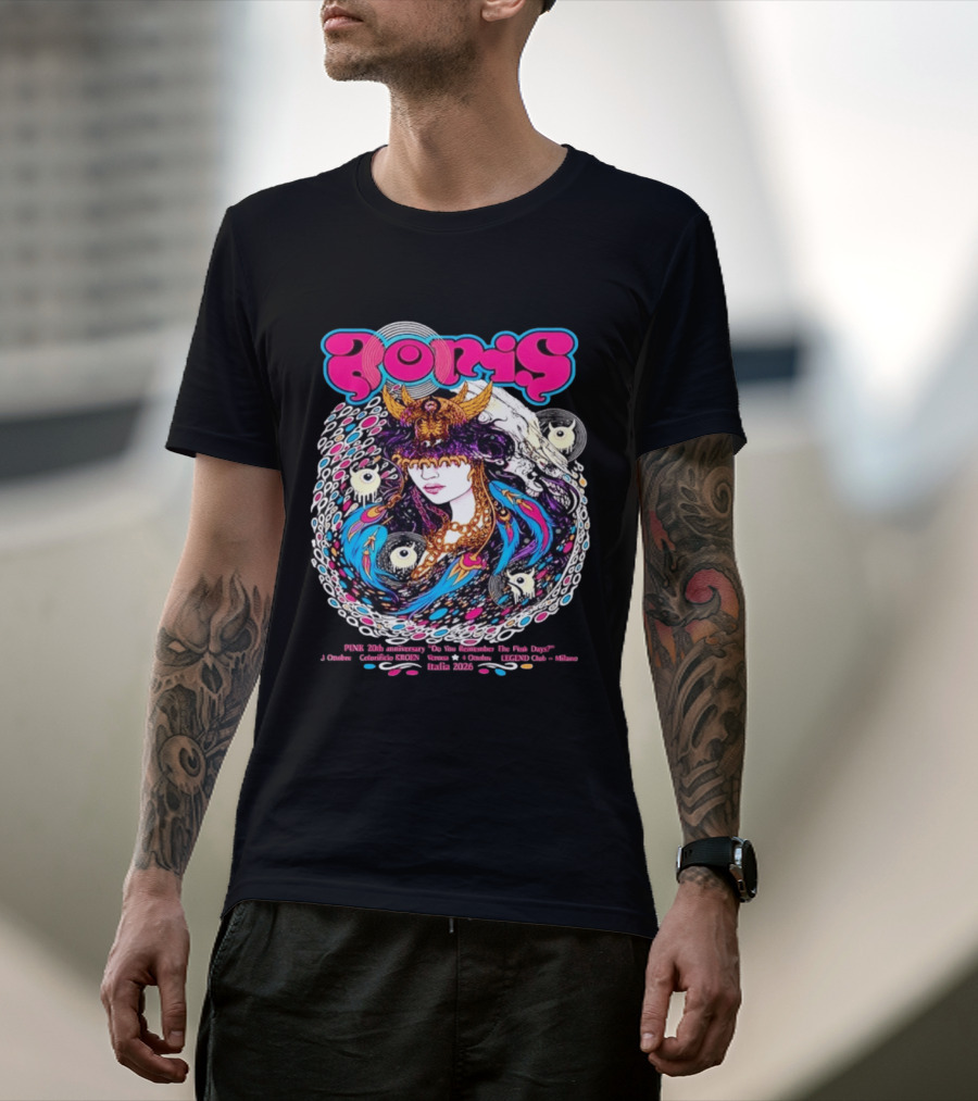 Boris Pink 20th Anniversary Do You Remember The Pink Days Tour 2026 Music Concert T-Shirt
