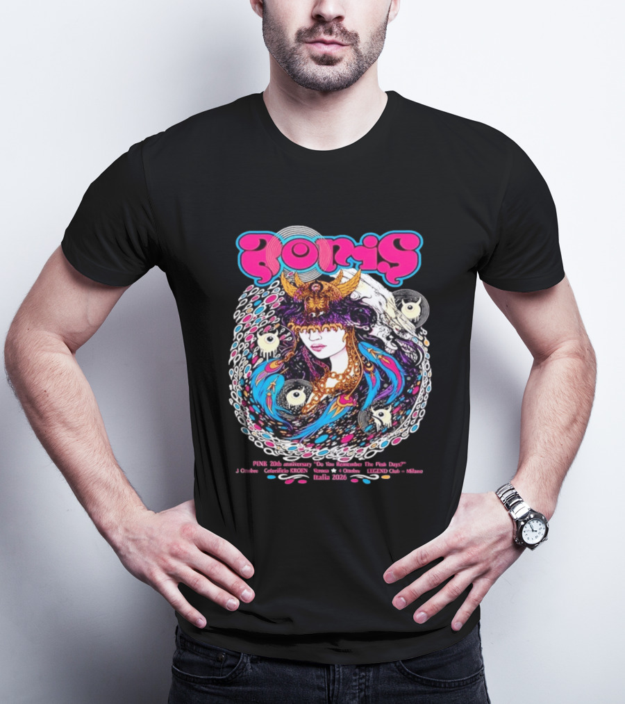 Boris Pink 20th Anniversary Do You Remember The Pink Days Tour 2026 Music Concert T-Shirt