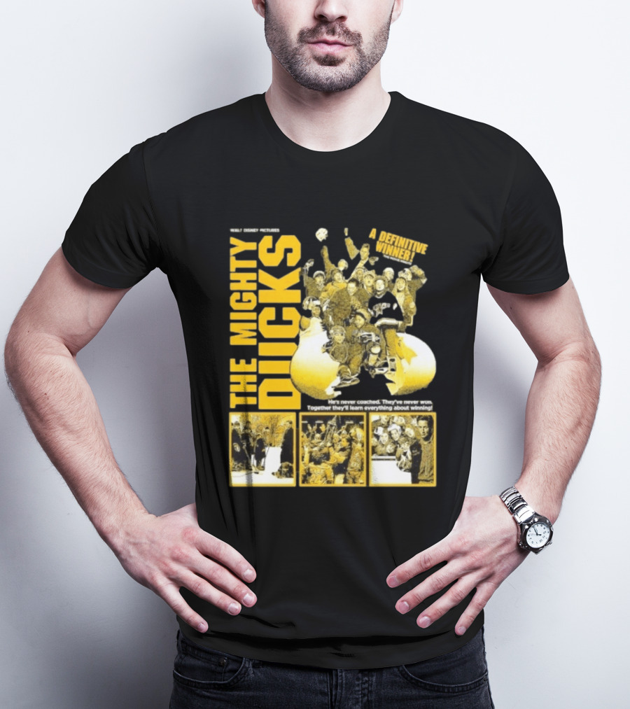 Walt Disney Pictures The Mighty Ducks Movie A Definitive Winner T-Shirt