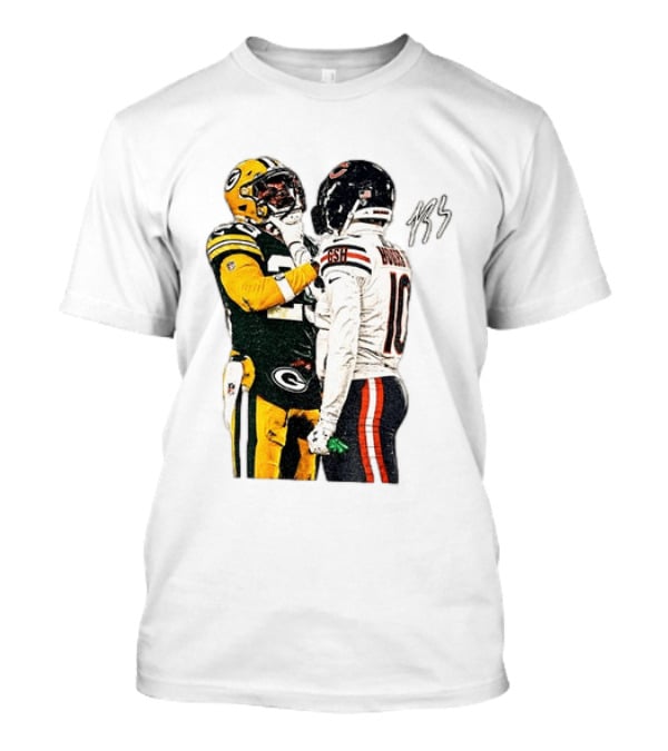 Luther Burden III Packers Bears Football Rivalry T-Shirt