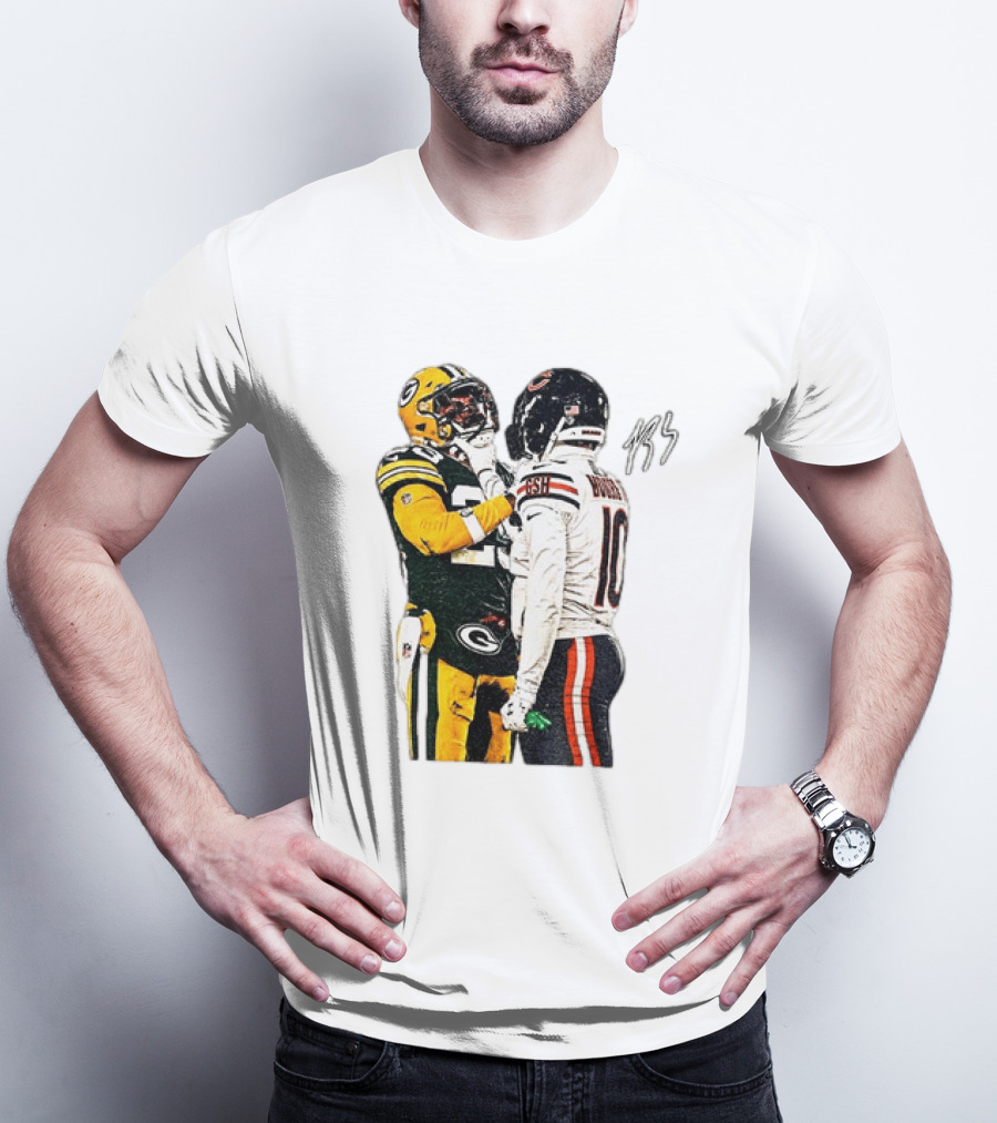 Luther Burden III Packers Bears Football Rivalry T-Shirt