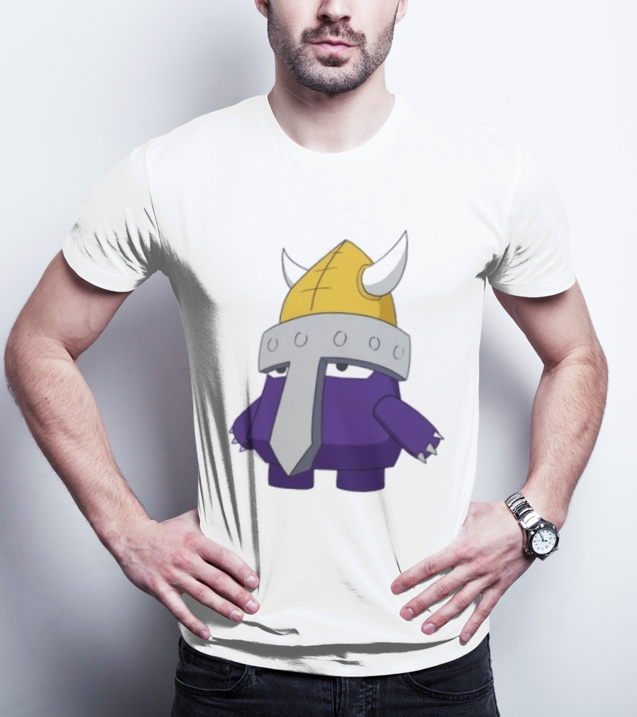 Minnesota Vikings Pokemon Mashup Viking Helmet T-Shirt