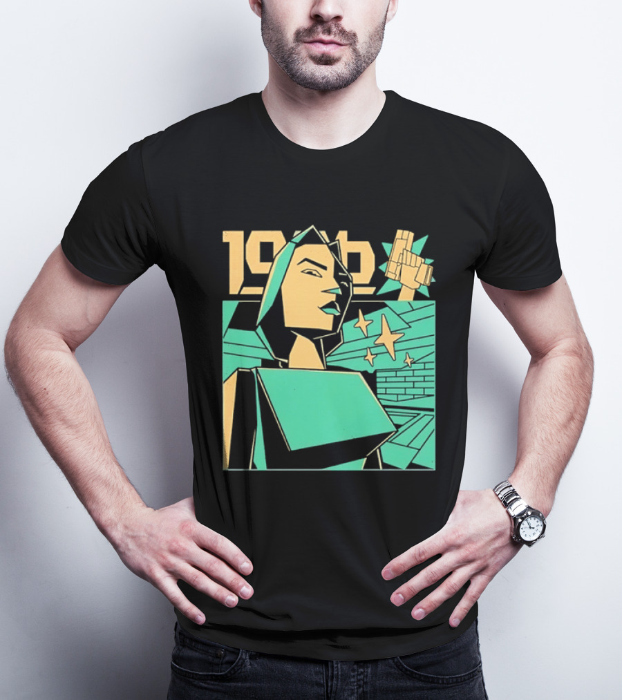 Lara Croft 1996 Polygon Style Tomb Raider Video Game T-Shirt