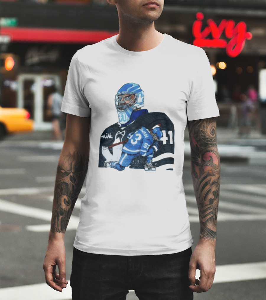 Cowan 53 Toronto Hockey Game 2 BrianBeLeafs Goalie Art 41 T-Shirt