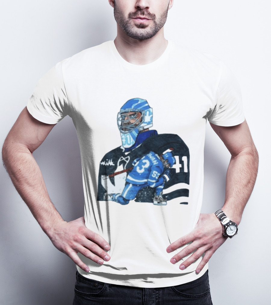 Cowan 53 Toronto Hockey Game 2 BrianBeLeafs Goalie Art 41 T-Shirt