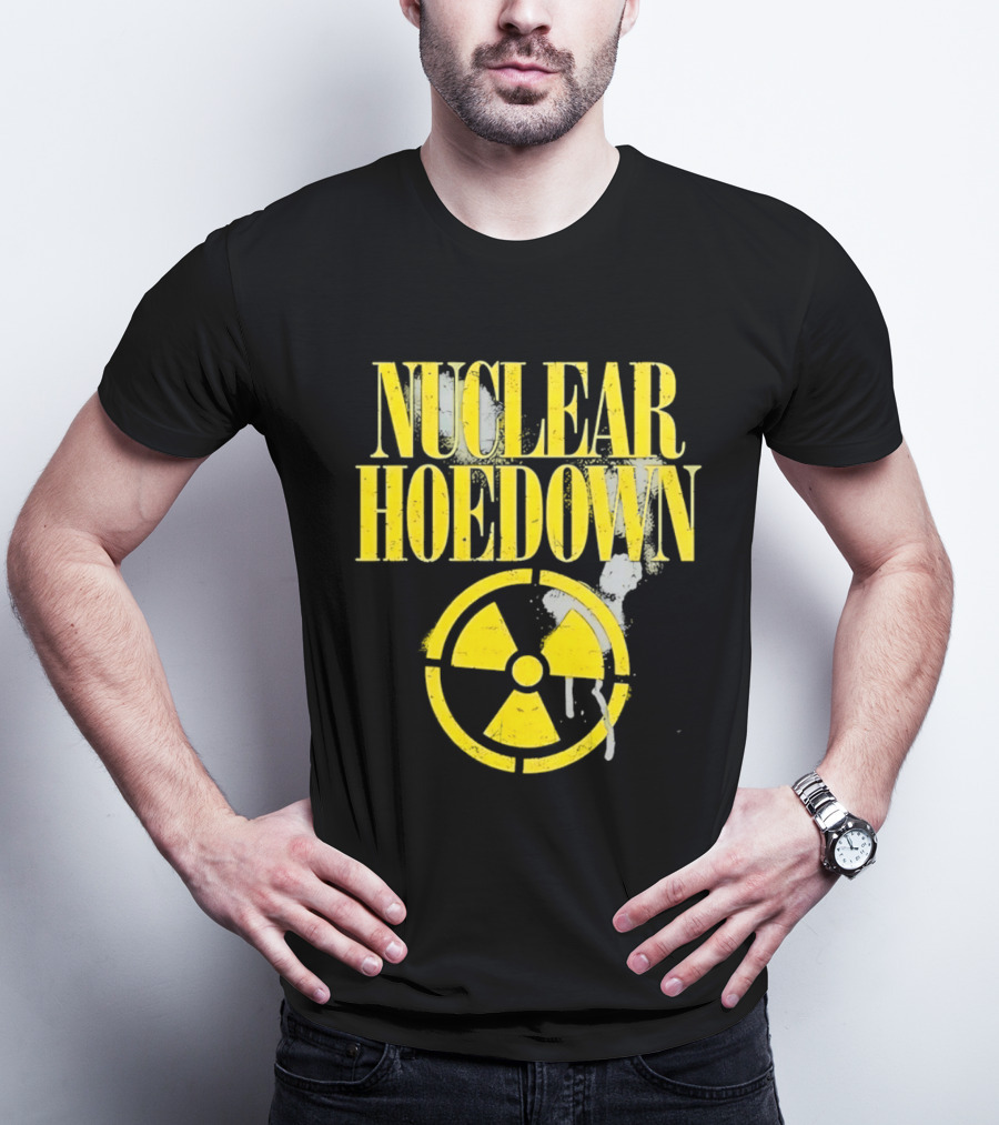 Nuclear Hoedown Distressed Radioactive T-Shirt