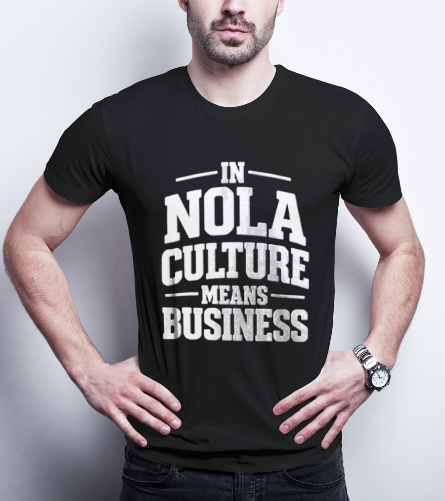NOLA Culture Means Business Pelicans 2026 T-Shirt