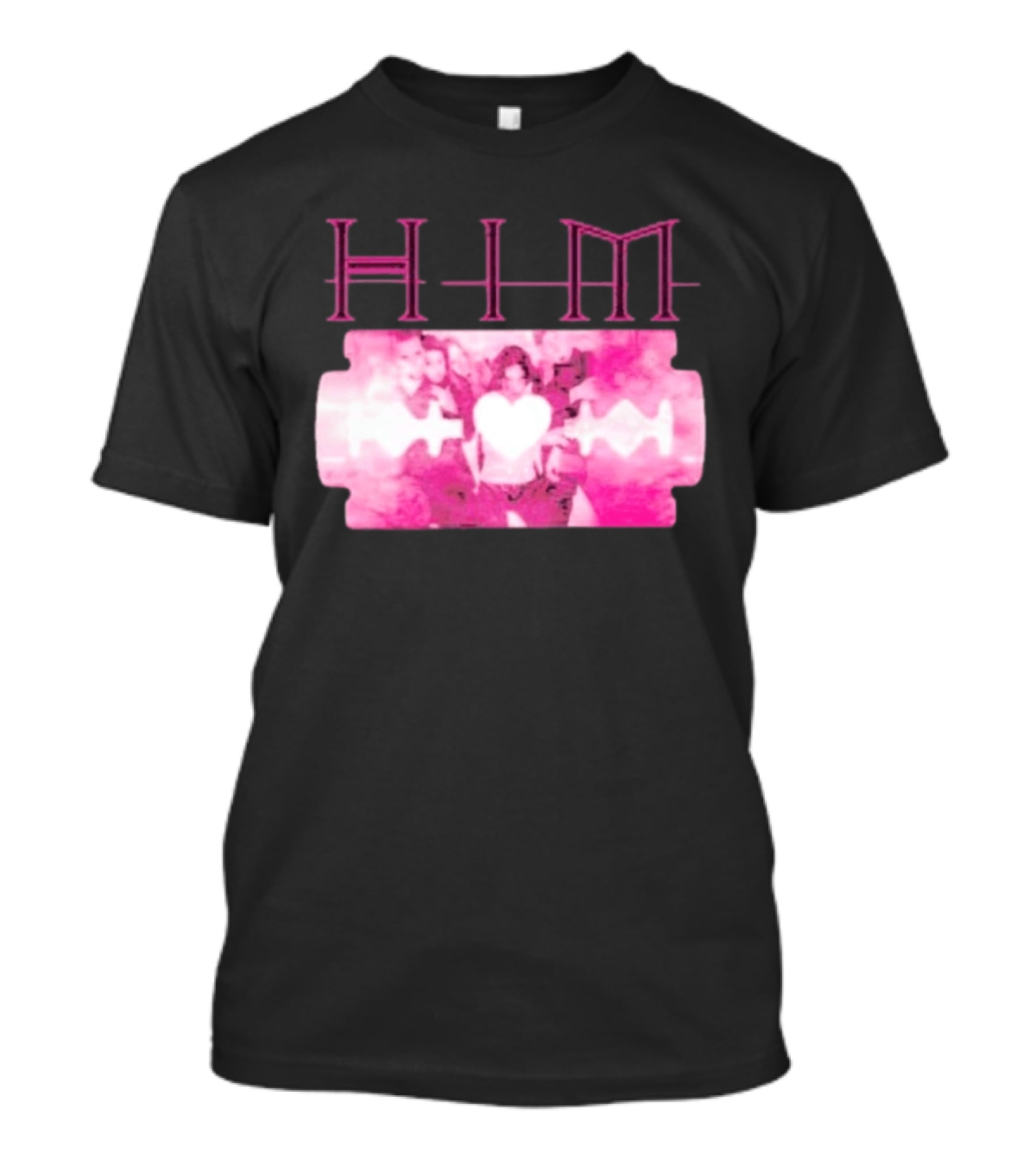 HIM Band Heartagram Razorblade Romance Ville Valo T-Shirt