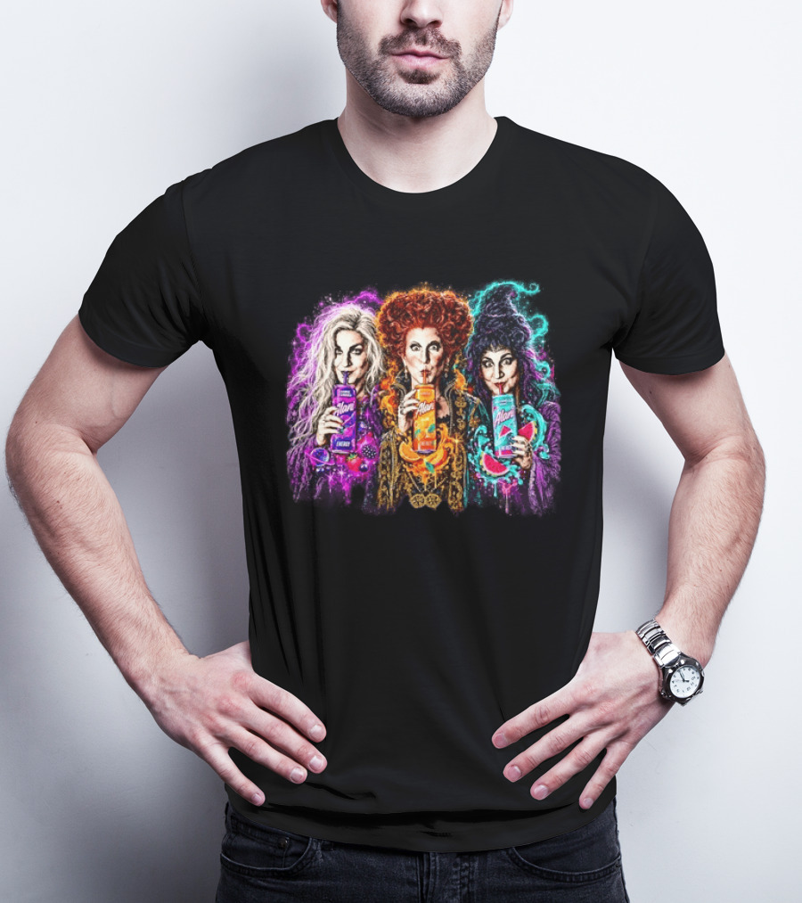 Sarah Jessica Parker Bette Midler Kathy Najimy Drinking Alani Cosmic Stardust Mimosa Watermelon Wave T-Shirt