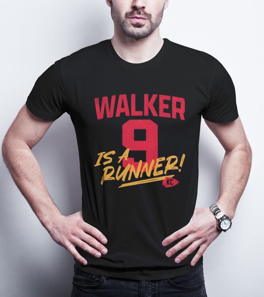 Kenneth Walker 9 KC Chiefs Walker Is A Runner T-Shirt