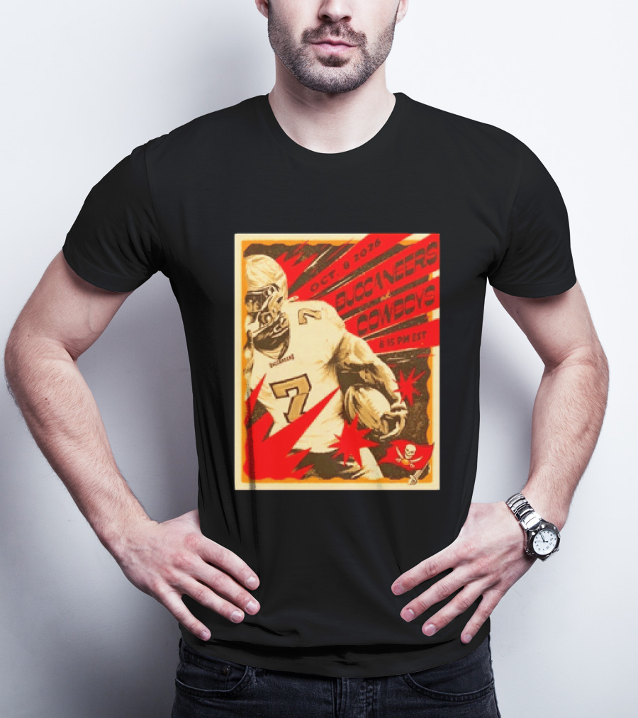 Buccaneers At Cowboys October 8 2026 8:15 PM EST T-Shirt