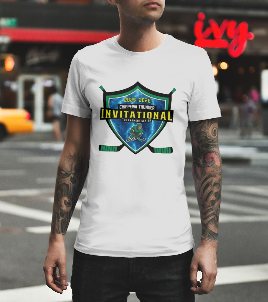 Chippewa Thunder 2025 2026 Invitational Tournament Series T-Shirt