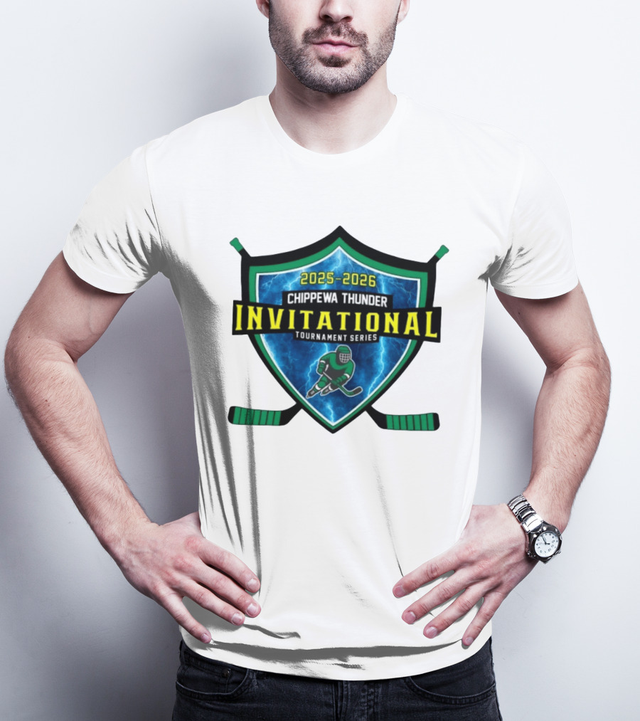 Chippewa Thunder 2025 2026 Invitational Tournament Series T-Shirt