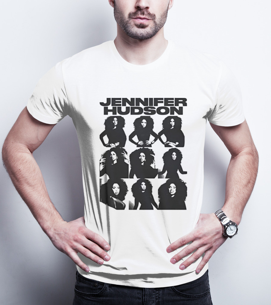 Jennifer Hudson Singer Actress Icons Collection T-Shirt
