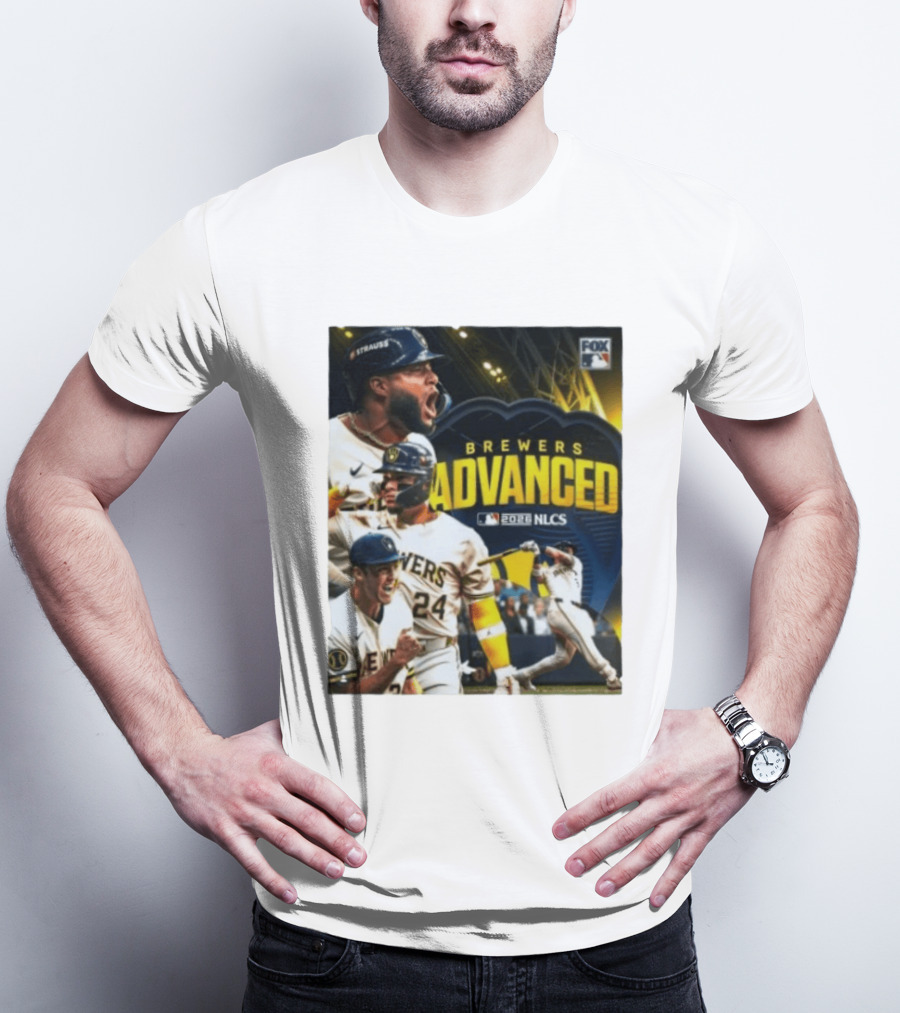 Brewers Advanced 2026 NLCS MLB Fox T-Shirt